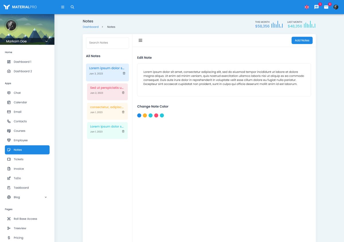 Material Angular Admin Dashboard Template By Wrappixel